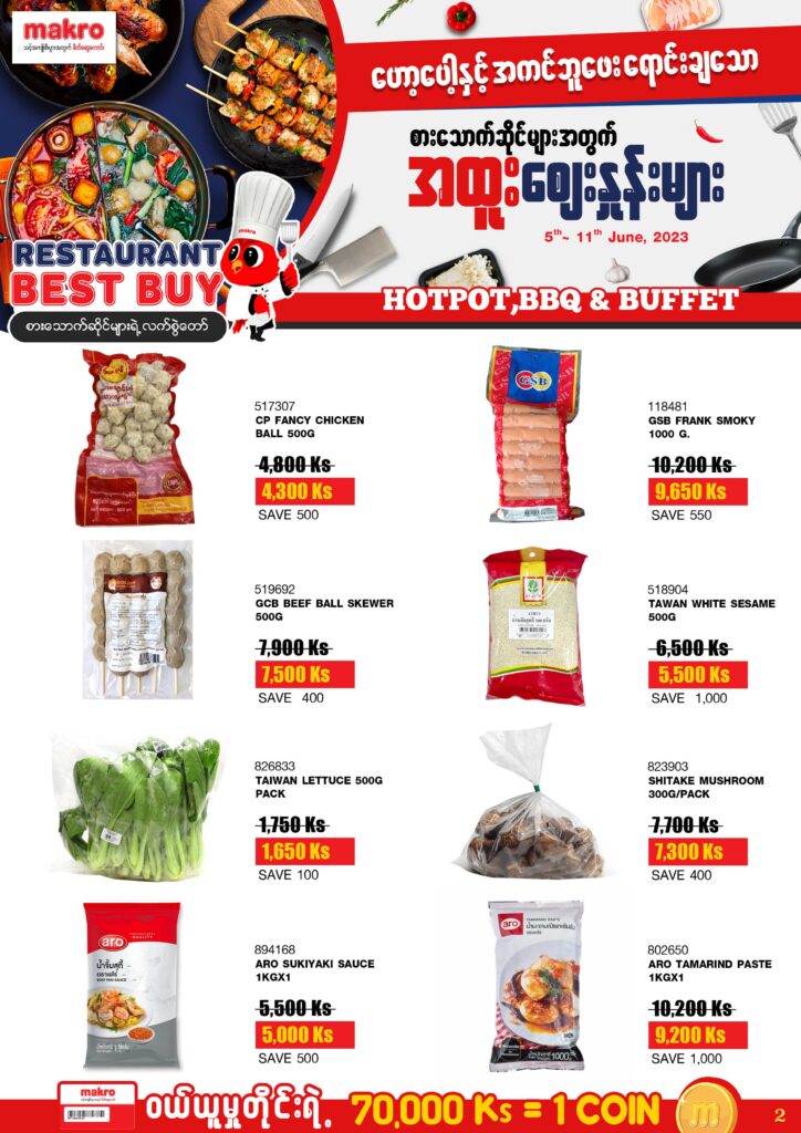 HORECA Catalogue - Makro Myanmar